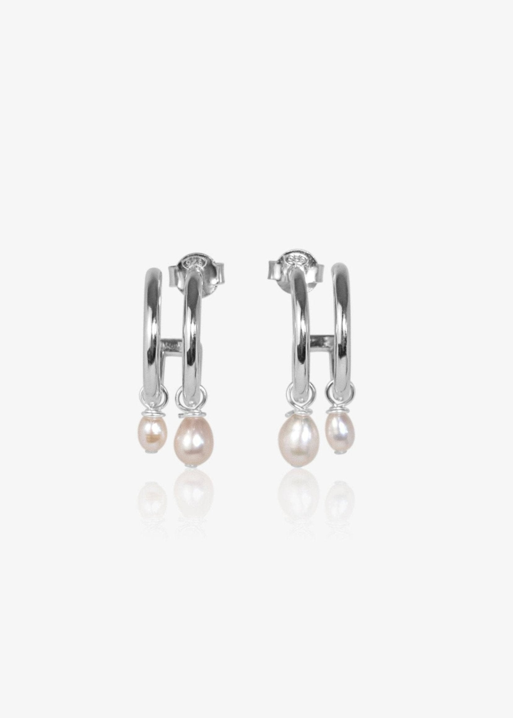 Poppy earrings silver store